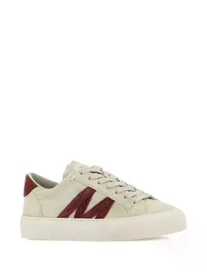 Moncler Suede Low-top Trainers - Neutrals