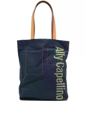 ALLY CAPELLINO Logo-print Tote Bag