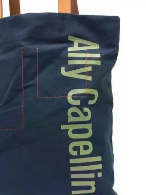ALLY CAPELLINO Logo-print Tote Bag