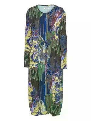 Henrik Vibskov Abstract-print Midi Dress