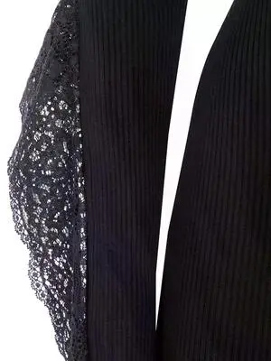 Blumarine Ribbed Mini Dress