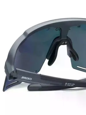 BRIKO Komi Sharp Lite Shield-frame Sunglasses
