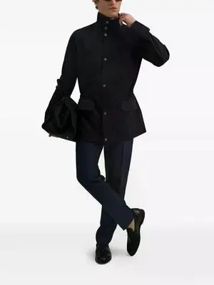 DOMAINE DES ARTISTES Drawstring-waist Cotton Jacket