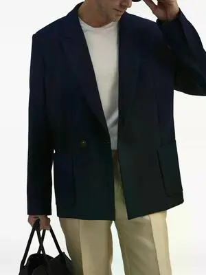 DOMAINE DES ARTISTES Double-breasted Wool Jacket