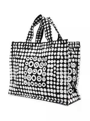 10 CORSO COMO Motif Print Zip Tote Bag
