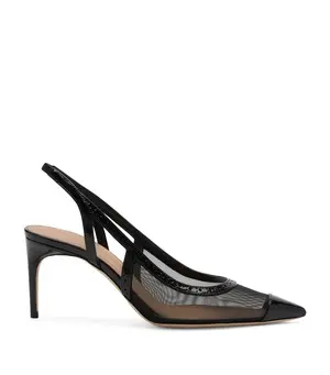 Malone Souliers Glossed Pumps