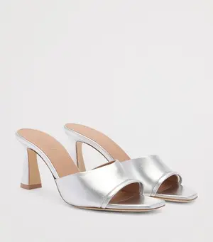 MALONE SOULIERS Metallic Leather Roxanne Mules