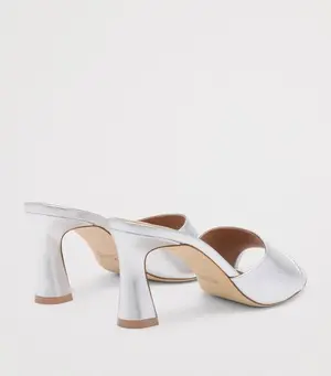 MALONE SOULIERS Metallic Leather Roxanne Mules