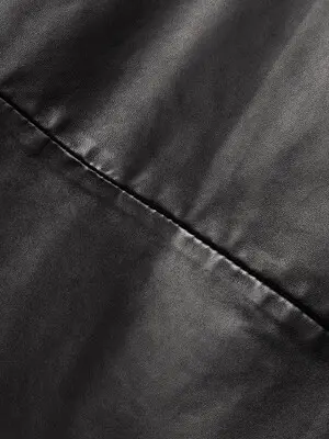 Khaite Quinn Leather Maxi Skirt