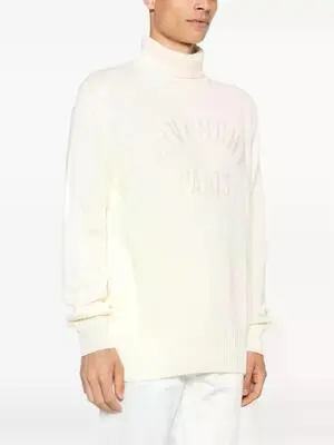 Givenchy Paris Turtleneck Sweater - Neutrals