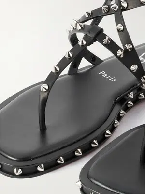 CHRISTIAN LOUBOUTIN Bombina Studded Leather Sandals
