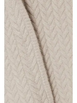 Le Kasha Bilbao Cable-knit Cashmere Cardigan
