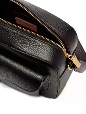 COCCINELLE Leather Shoulder Bag With Flap Pocket
