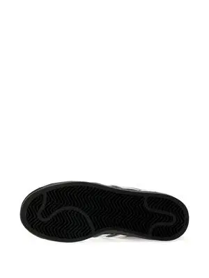 Adidas Superstar Shell-toe Logo Sneakers - Black