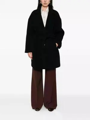 Pinko Belted Button-fastening Coat