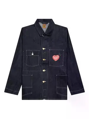 HUMAN MADE Heart-patch Denim Trucker Jacket