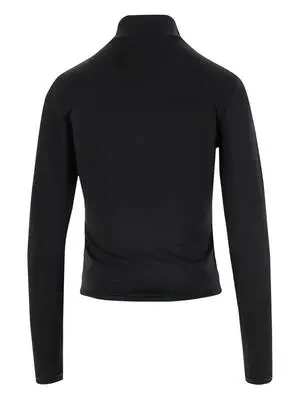 Pinko High-neck Half-zip Sweatshirt