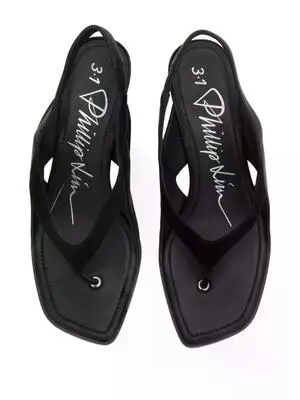 3.1 Phillip Lim 68mm Slingback Leather Sandals