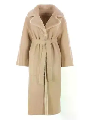 ARMA Belted Shearling Coat