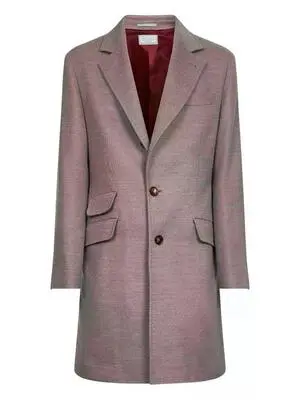 Brunello Cucinelli Notched-lapel Single-breasted Coat