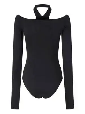 Pinko Cut-out Long-sleeve Bodysuit