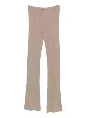 Pinko Ribbed Flared Trousers