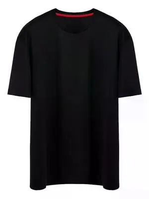 DOMAINE DES ARTISTES Short-sleeve Crew-neck T-shirt - Black