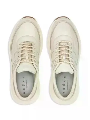 Hogan H696 Chunky Runner Sneakers - Neutrals