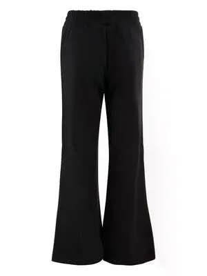 Pinko Logo-embroidered Flared Trousers