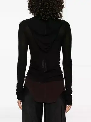 Rick Owens Ribbed-knit Long-sleeve T-shirt