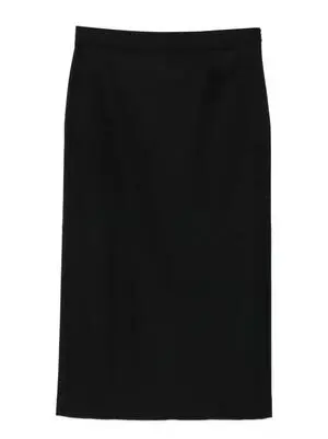 Moschino Straight Hem Lined Skirt