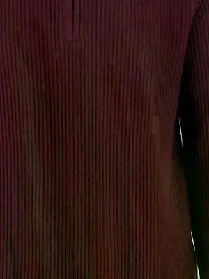 Woolrich Ribbed Half-zip Sweater - Red