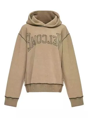 Maison Margiela Contrast Stitching Sweatshirts Hoodies For Women