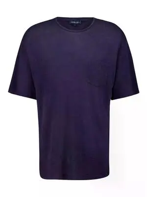 Frescobol Carioca Carmo Pocket Crew-neck T-shirt - Blue