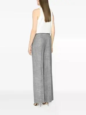 GENNY Crown-plaque Wide-leg Trousers