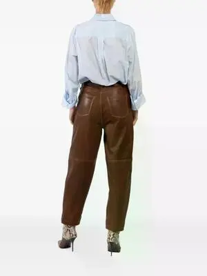 Simkhai Waldon Leather Panel Trousers