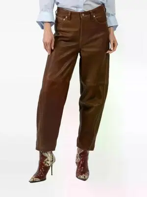 Simkhai Waldon Leather Panel Trousers