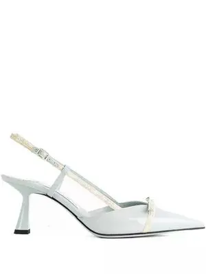 JIMMY CHOO 65mm Camila Patent-leather Slingback Pumps