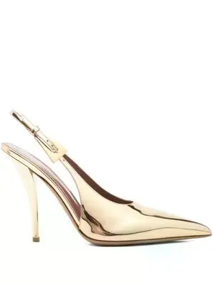 Paris Texas 100mm Slingback Pumps