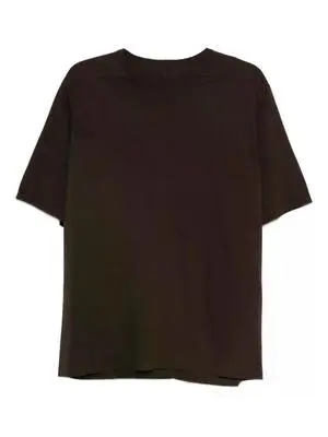Rick Owens Short-sleeved Organic-cotton T-shirt - Brown