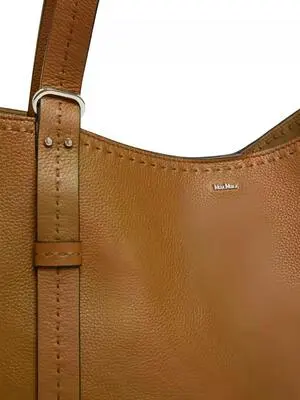 Max Mara Leather Tote Bag