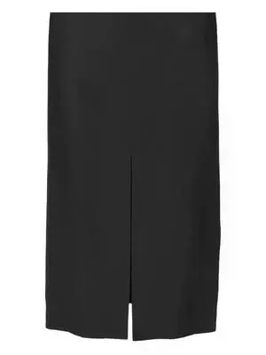 Carven Centre-front Button Midi Skirt