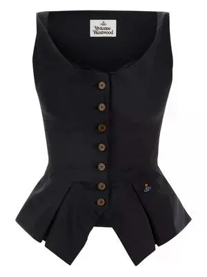 Vivienne Westwood Button Detailed Vests For Women