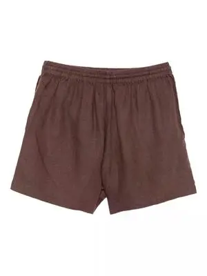 SAMSOE SAMSOE Maren Drawstring Linen Shorts - Brown