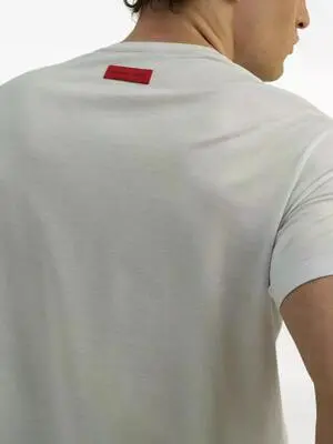 DOMAINE DES ARTISTES Short-sleeve Crew-neck T-shirt - White