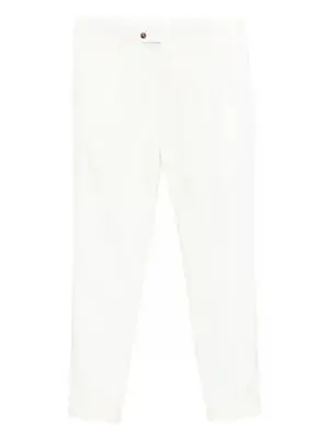 BARBA NAPOLI Napoli Cotton Trousers - White