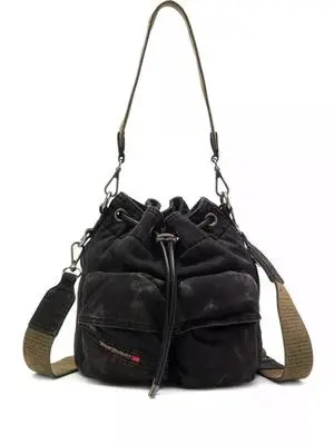 DIESEL® Drawstring Shoulder Bag With Pockets