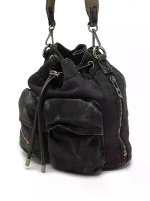 DIESEL® Drawstring Shoulder Bag With Pockets