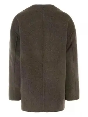 Loulou De Saison Button-fastening Wool Jacket - Neutrals