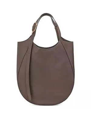 Longchamp Le Foulonné Xl Leather Tote Bag - Brown